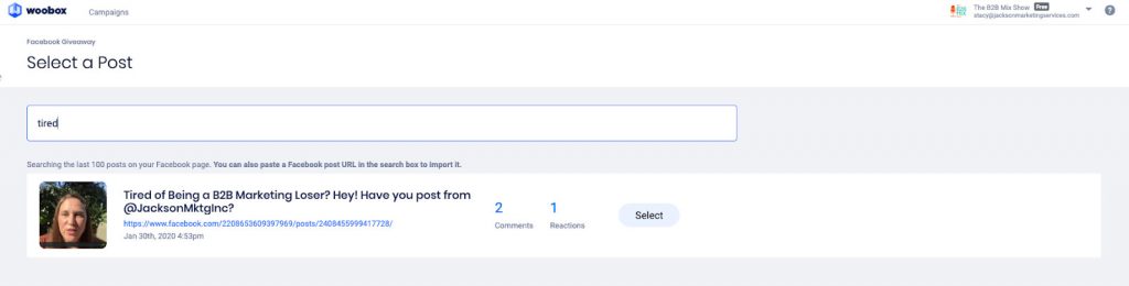 How to Pick Facebook & Instagram Comments as Promo Winners – Woobox Blog